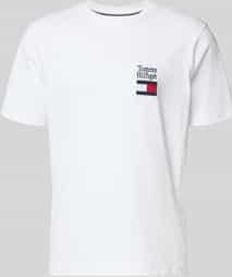 Tommy Hilfiger Regular Fit T-Shirt aus reiner Baumwolle Modell BRAND LOVE TEXT