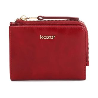 Kazar Rei&szlig;verschlusstasche mit Ziergriff - - Accessories - Damen - Rot - ONE SIZE