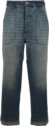 Maison Margiela Homme, Jeans, Bleu, Taille: S Jeans droits