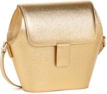 Eudon Choi x Louis Quatorze - Sac Lina en cuir m&eacute;tallis&eacute; grain&eacute;