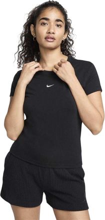 Nike Chill T-Shirt f&uuml;r Damen, Jerseyware, Schmal (Schwarz)