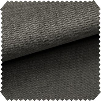 Novely PASSAU - Samtig Weicher Chenille-M&ouml;belstoff - Robuster Polsterstoff - Pflegeleichte Meterware 1lfm | Farbe: 15 Taupe