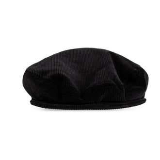 Dolce & Gabbana Baumwoll-Flatcap - - Accessories - Herren - Schwarzk - 58 CM
