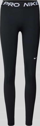 Nike Leggings mit Logo und elastischem Bund