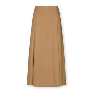 Elena Miro A-Linien-Midirock - - Skirts - Damen - Braun - L