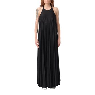Sportmax Elegantes &auml;rmelloses Maxikleid - - Dresses - Damen - Schwarzk - S