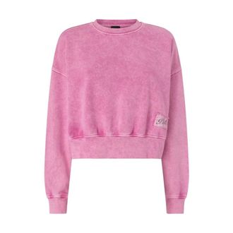 Pinko Pinko, Femme, Sweatshirts et sweats &agrave; capuche, Rose, Taille: 38 FR Lavacourt Maglia