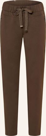 Cartoon Cartoon Hose Im Jogging-Stil braun