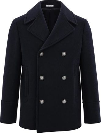 Breras Milano Breras - Manteau Double-Boutonnage - Homme - Manteaux - Bleu - Taille: L