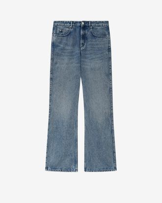 Isabel Marant Hose Belvira - Damen - Hellblau - Gr&ouml;&szlig;e 34 - Isabel Marant