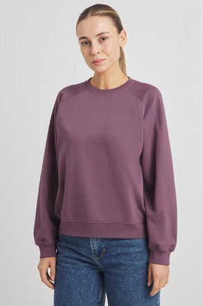 Dedicated Damen vegan Sweatshirt Ystad Base Berry Purple