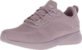 Skechers Bobs Squad - Tough Talk, Baskets Femme, Violet (Mauve Engineered Knit), 40 EU