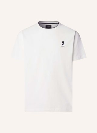 Hackett T-Shirt Heritage Nbr Tee weiss