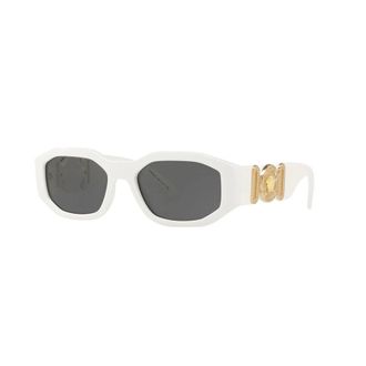 Versace Medusa Biggie Sonnenbrille - - Accessories - Herren - Wei&szlig; - 53 MM