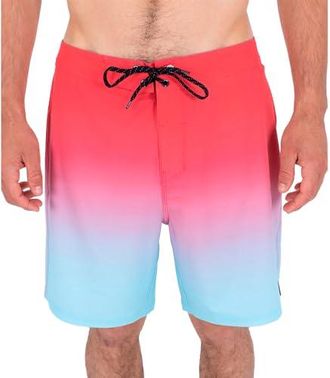 Hurley Phantom Eco Classic Short de Bain 45,7 cm Combinaison modèle Court, Rose Chaos, 2 Homme