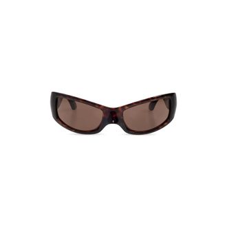 Balenciaga Raven Cat Sonnenbrille - - Accessories - Damen - Braun - ONE SIZE