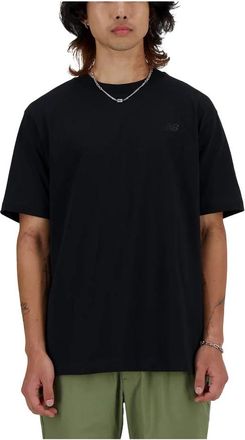 New Balance Athletics Baumwoll-T-Shirt - - Sport - Herren - Schwarzk - S