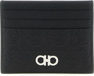 Ferragamo Homme, Accessoires, Noir, Taille: ONE Size Porte-cartes