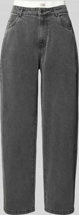 Karo Kauer Relaxed Fit Jeans im Boxer-Look