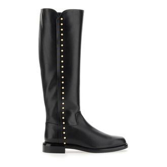 Stuart Weitzman Pearl Riding Boot - - Shoes - Damen - Schwarzk - 39 EU