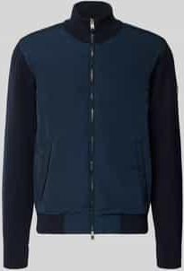 HUGO BOSS Regular Fit Strickjacke aus reiner Baumwolle Modell IBAIO