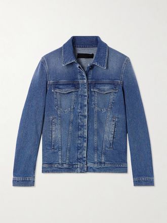 Proenza Schouler Newman Jacke Aus Bio-denim - Blau