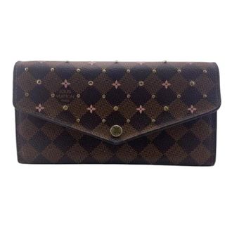 Louis Vuitton Pre-owned Lange Geldb&ouml;rse (zweifach faltbar) - - Pre-owned - Damen - Braun - ONE SIZE