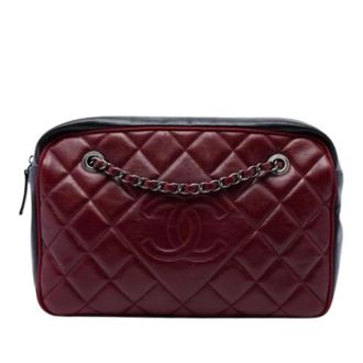 Chanel Pre-owned Quilted Crossbody Bag - - Pre-owned - Damen - Rot - ONE SIZE