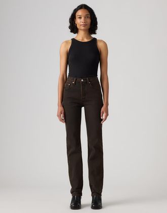 Levi's 501 jean original marron