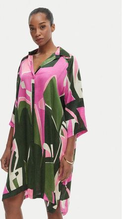 iconique Hemdkleid Annabelle IC26-098 Bunt Relaxed Fit