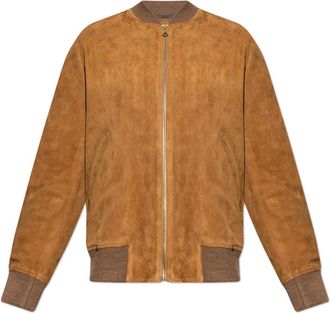 Paul Smith Homme, Vestes, Brun, Taille: M Blouson Bomber en Daim