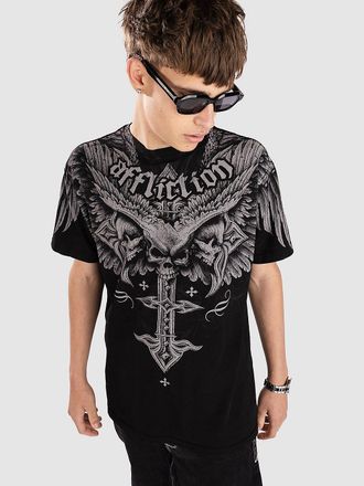 Affliction Death Eyes T-Shirt black