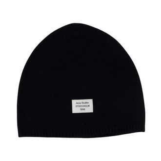Acne Studios Kassias Beanie - - Accessories - unisex - Schwarzk - ONE SIZE
