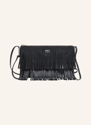 Bimba & Lola Bimba Y Lola Leder-Clutch schwarz