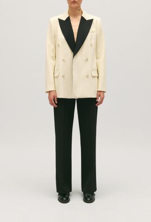 Claudie Pierlot Veste costume bicolore