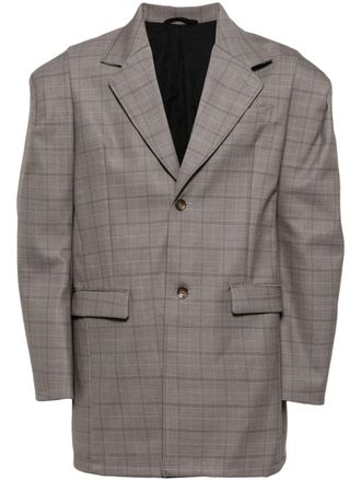 Doublet blazer en laine à épaulettes - Marron