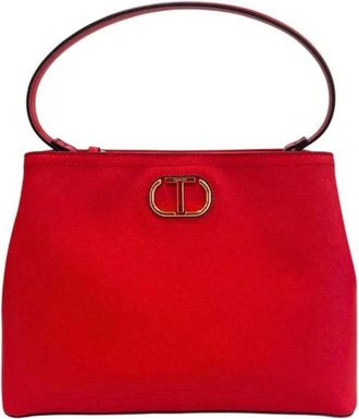 Twinset Femme, Sacs, Rouge, Taille: ONE Size Sac bandouli&egrave;re en poly&eacute;thyl&egrave;ne