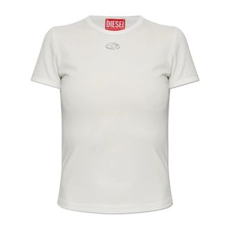 Diesel T-Uncutieslong-Od Top - - Tops - Damen - Wei&szlig; - S