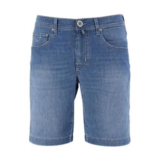Jacob Cohen Lou Slim Bermuda Shorts - - Shorts - Herren - Blau - W31
