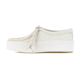 Clarks Wallabee Cup Moccasin Lifestyle Schuh - - Shoes - Damen - Wei&szlig; - 40 EU