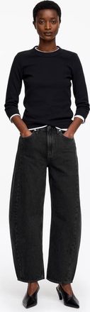 Arket BLOOM Barrel Jeans -Schwarz