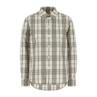 Burberry Femme, Blouses et Chemises, Multicolore, Taille: 36 FR Chemise en popeline brod&eacute;e
