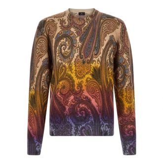 Etro Rundhals-Pullover - - Knitwear - Herren - Mehrfarbig - XL