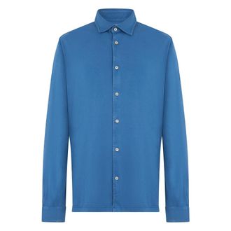 Fedeli Homme, Chemises, Bleu, Taille: 3XL Chemise &agrave; manches longues