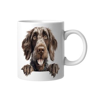 Generic Becher Deutsch Drahthaar, Lustig Tassen Personalisiert Kaffeetassen Für Kaffee Büro Männer 330Ml