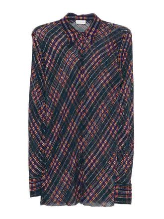Dries Van Noten Chemise - Bleu