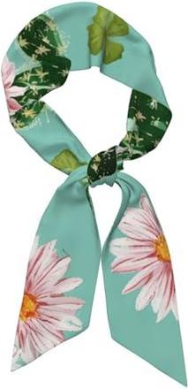 Generic &Eacute;charpe mignonne en satin de soie pour femme - Pour sac &agrave; main - Pour le sport, le yoga, le visage