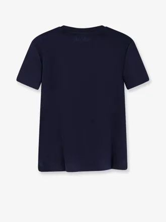 Max Mara Womens Cotton T-Shirt Blue T-Shirts & Jerseys