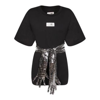 Maison Margiela Femme, Blouses et Chemises, Noir, Taille: 36 FR T-Shirt