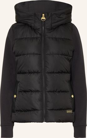 Barbour Steppjacke Conway Im Materialmix schwarz